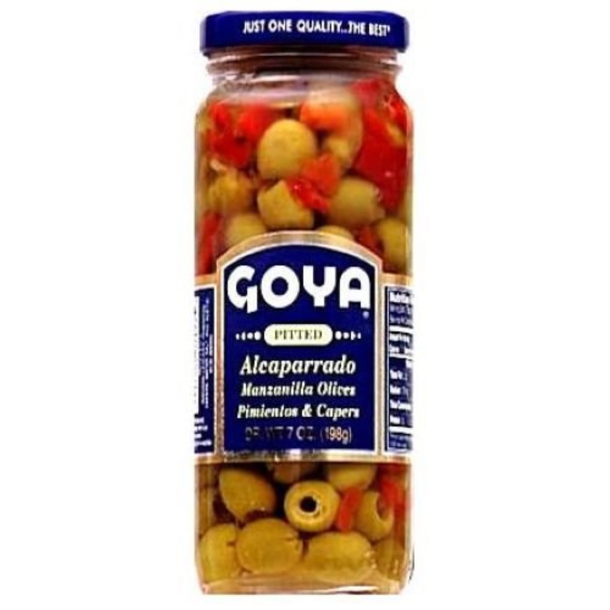 Amazon.com : Goya Pitted Alcaparrado Caper 7 Ounce : Grocery & Gourmet Food