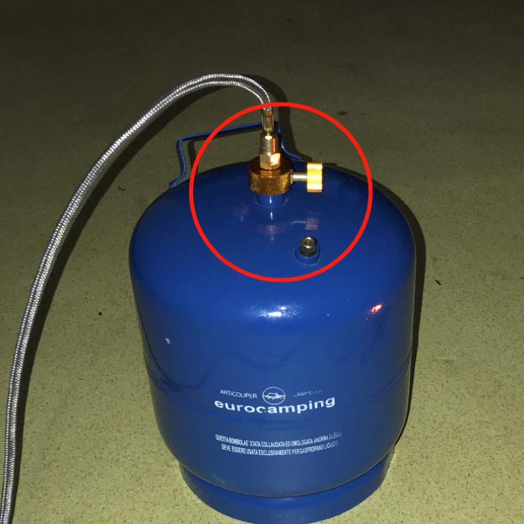 Vms India Gas Conversion Connector Stove Gas Cylinder Tank Butane ...
