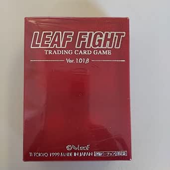 Amazon.co.jp: リーフファイト LEAF FIGHT β版 ver 101β 赤箱 : おもちゃ