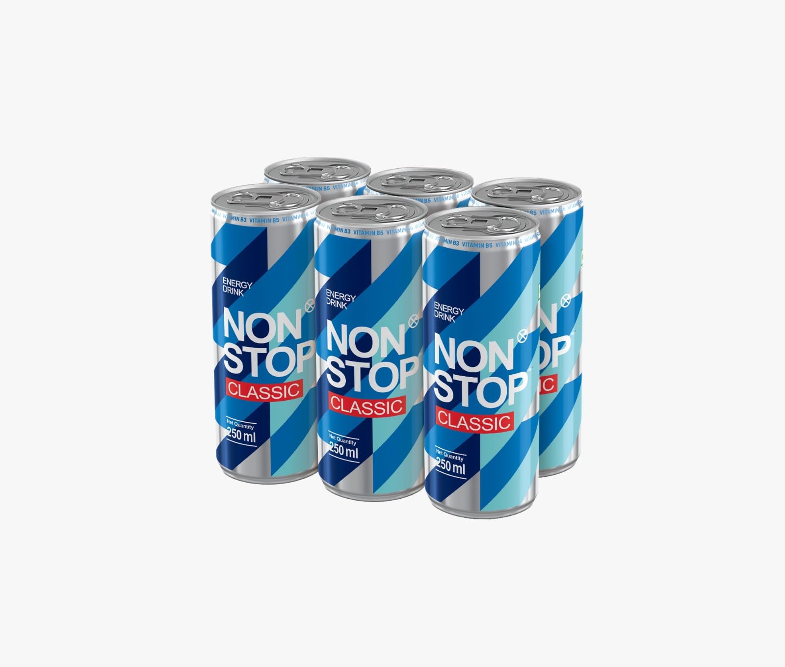 Non Stop Energy Drink (250ml) 6 Pcs : Amazon.in: Grocery & Gourmet Foods