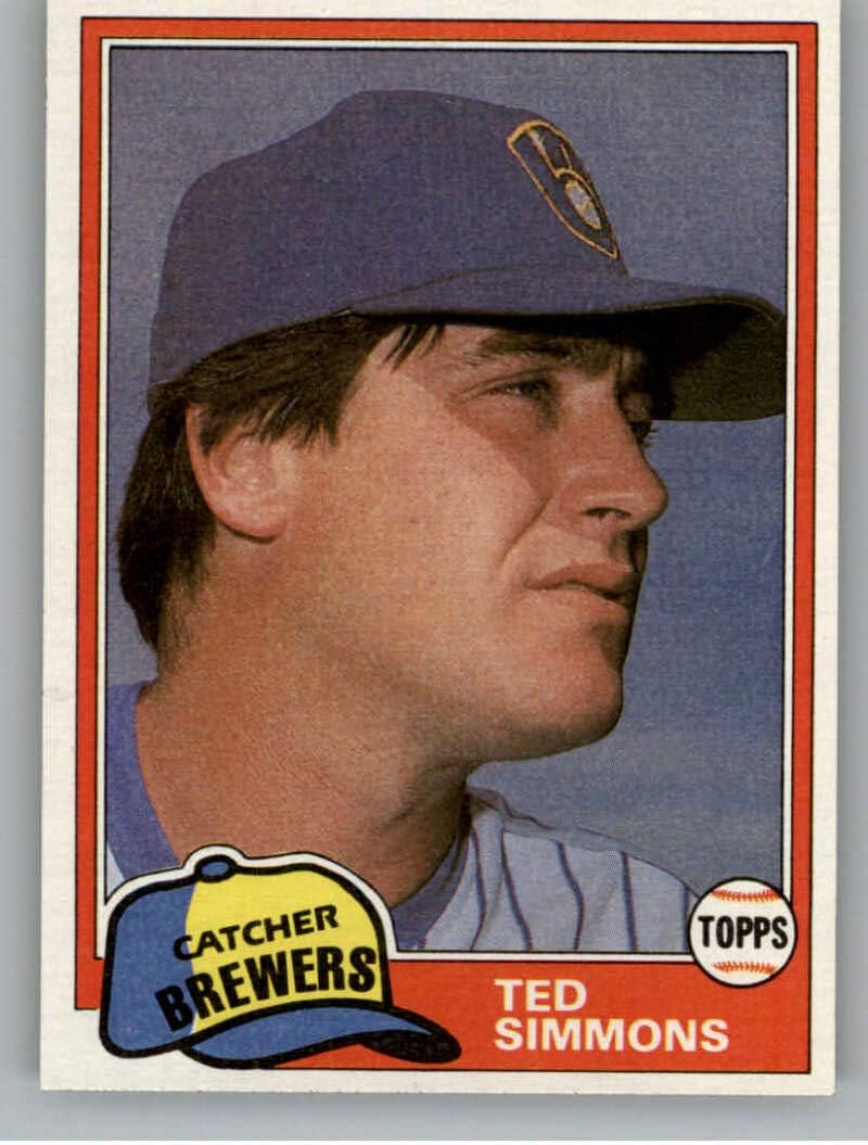 Amazon.com: 1981 Topps Traded Baseball #830 Ted Simmons Milwaukee ...