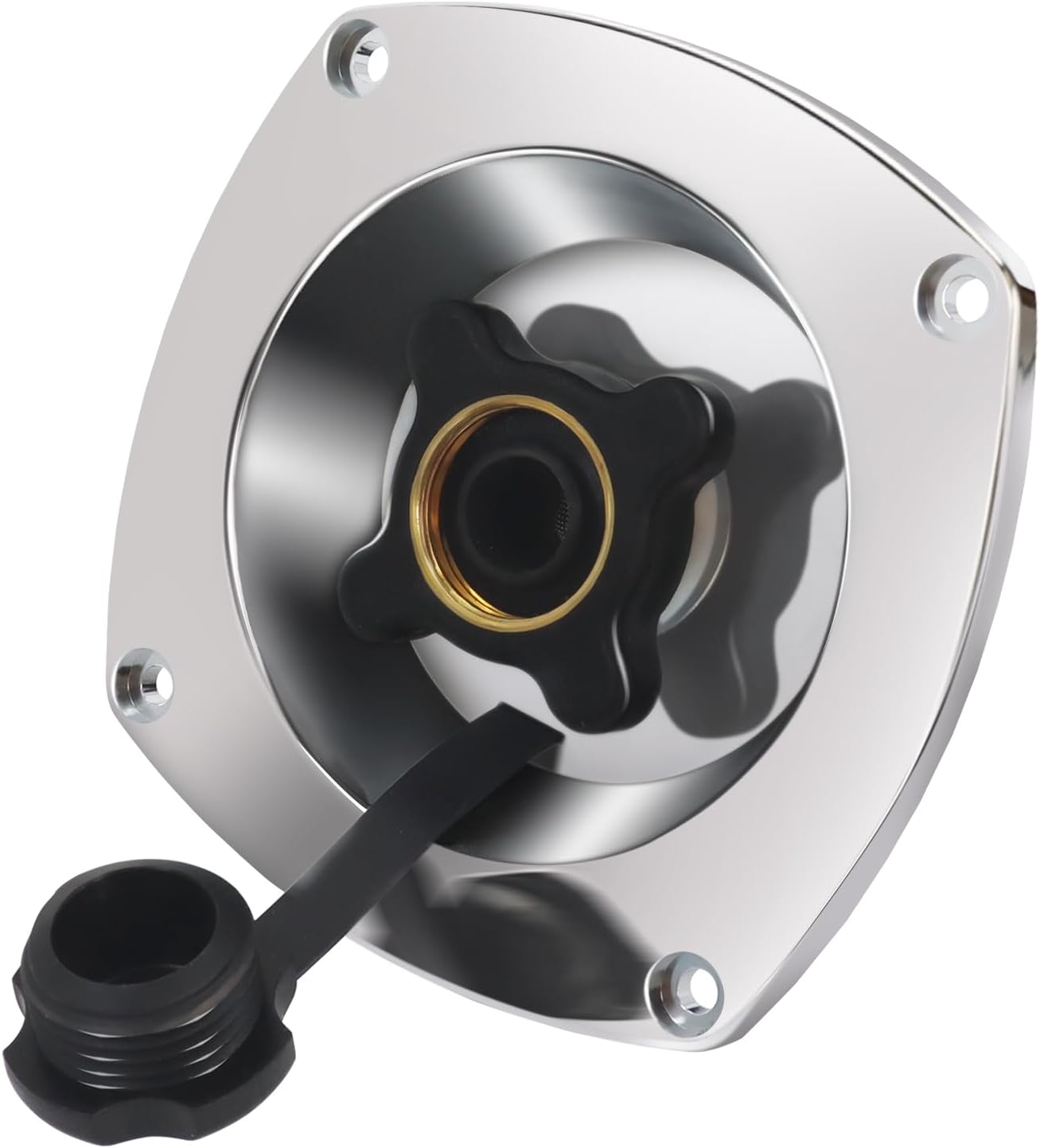 Amazon.com: RV City Water Inlet with Pressure Reducing Valve,Chrome ...