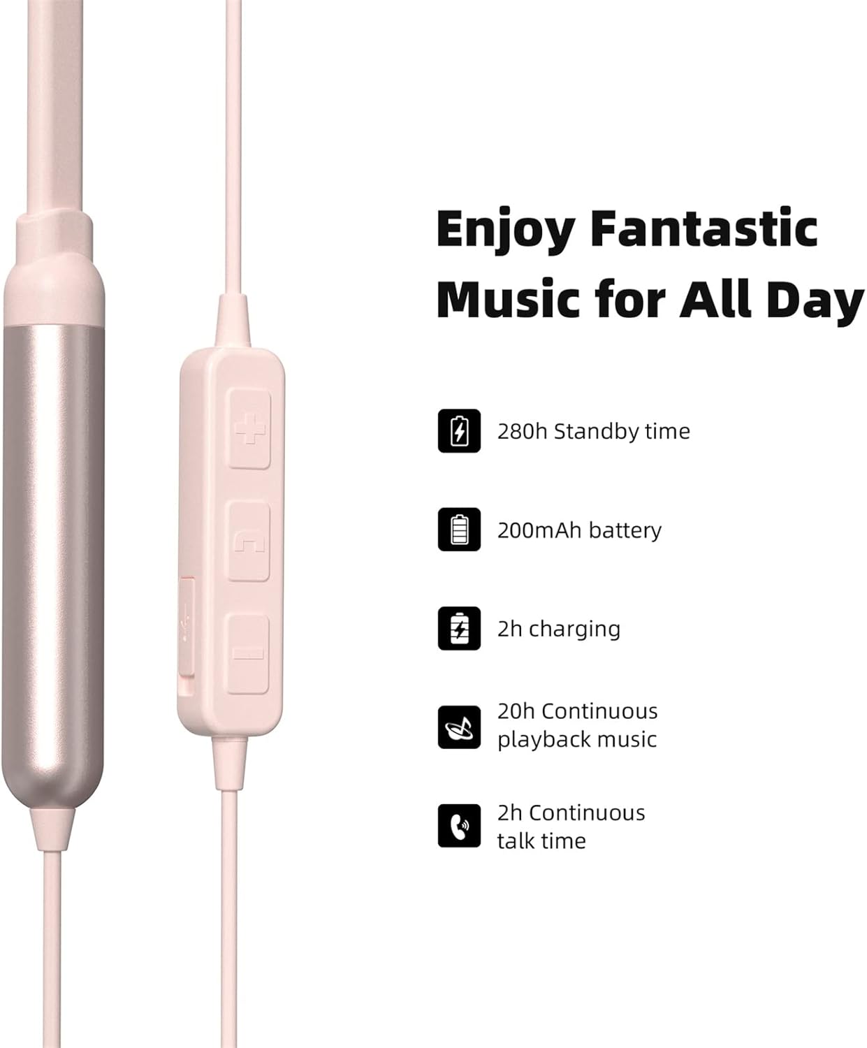 SoundMAGIC E11BT Neckband Bluetooth Headphones Wireless Earphones HiFi ...