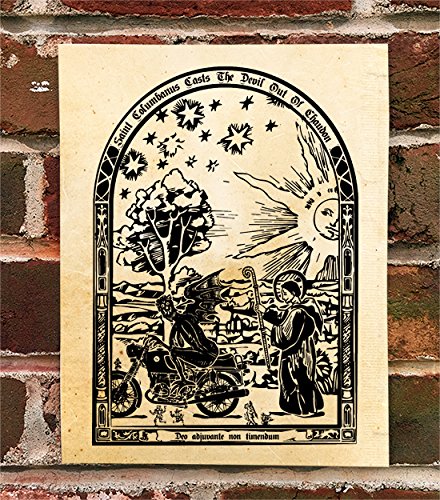 Amazon.com: KillerBeeMoto: Patron Saint of Motorcycle Riders Saint ...