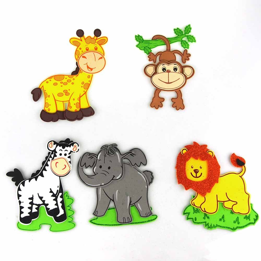 Large Jungle Animal Cut Outs