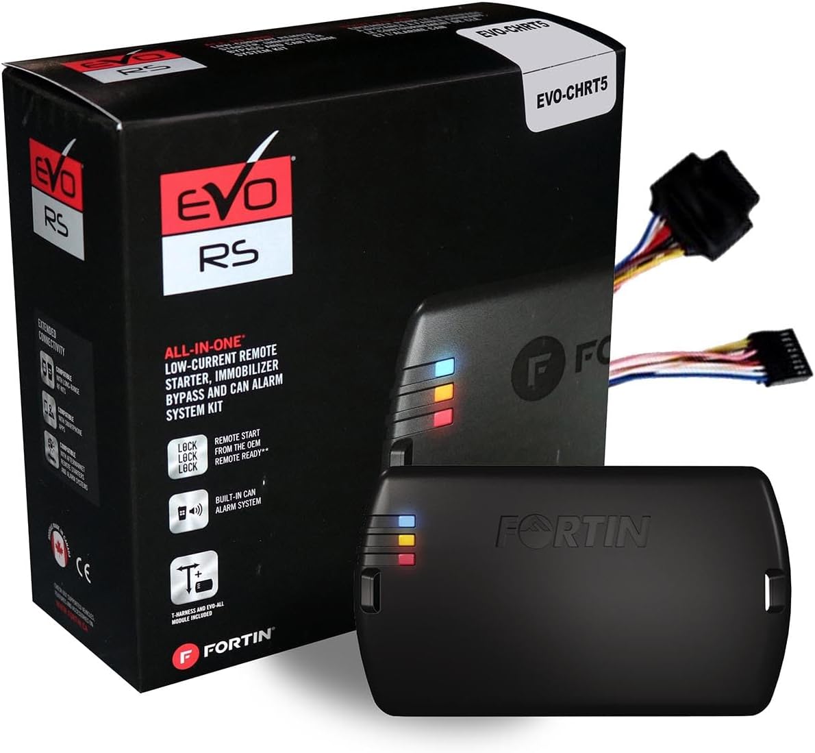Fortin EVO-CHRT5 Stand-Alone Add-On Remote Start Car Starter System For ...