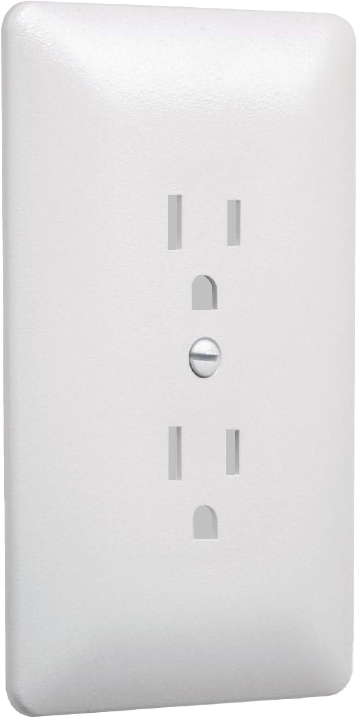 Bates- Duplex Wall Plate, 10 Pack, White Outlet Covers Wall Plate, Wall ...