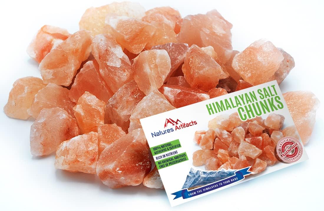 Amazon.com : Himalayan Pink Salt Chunks, 1” - 2" Chunks, 1 LBS ...