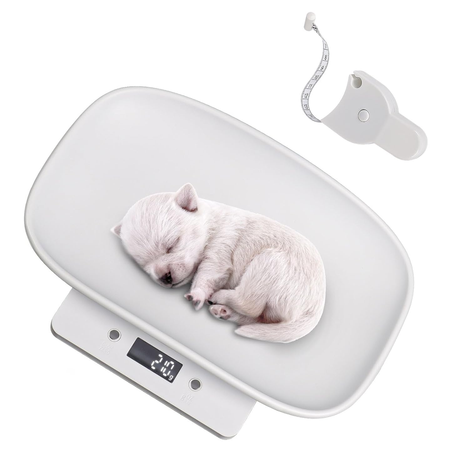 Amazon.com: Digital Puppy Scales - Portable Newborn Pet Scale for Small ...