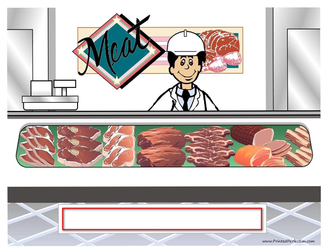 Meat Cutter Cartoon