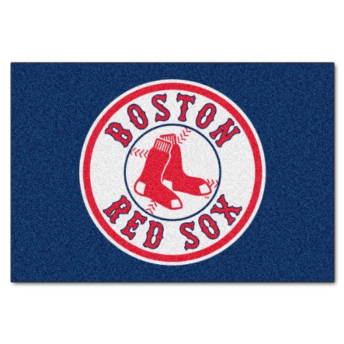 FANMATS MLB Boston Red Sox Nylon Face Starter Rug (B0011U5LN4) | Amazon ...