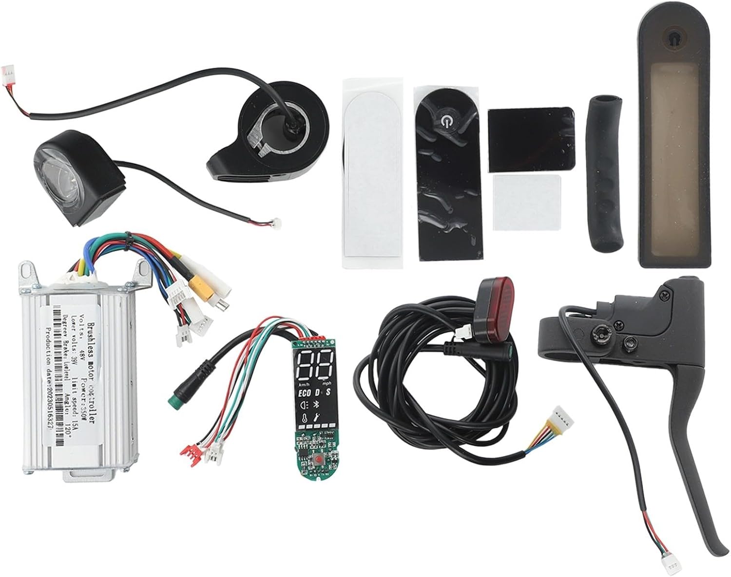 350W 36V 15A Electric Scooter Controller Set, Scooter Controller Board ...