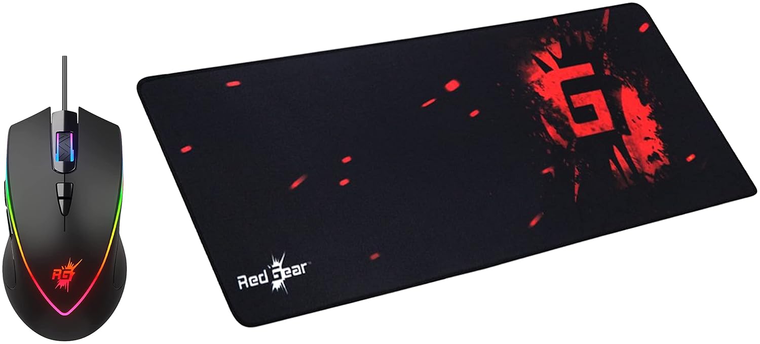 Amazon.in: Buy Redgear A-17 Gaming Mouse with Upto 6400 DPI, RGB ...