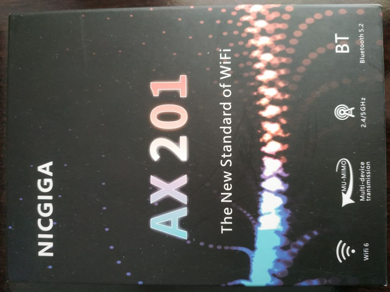 Amazon.com: WiFi 6 Wireless Card Intel AX201 NGW M.2: CNVio2, Bluetooth ...