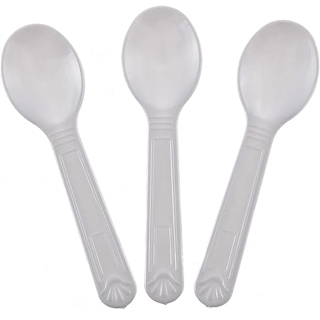 Amazon.com: Tasting Spoons - Plastic Mini Tasting Spoons for Ice Cream ...