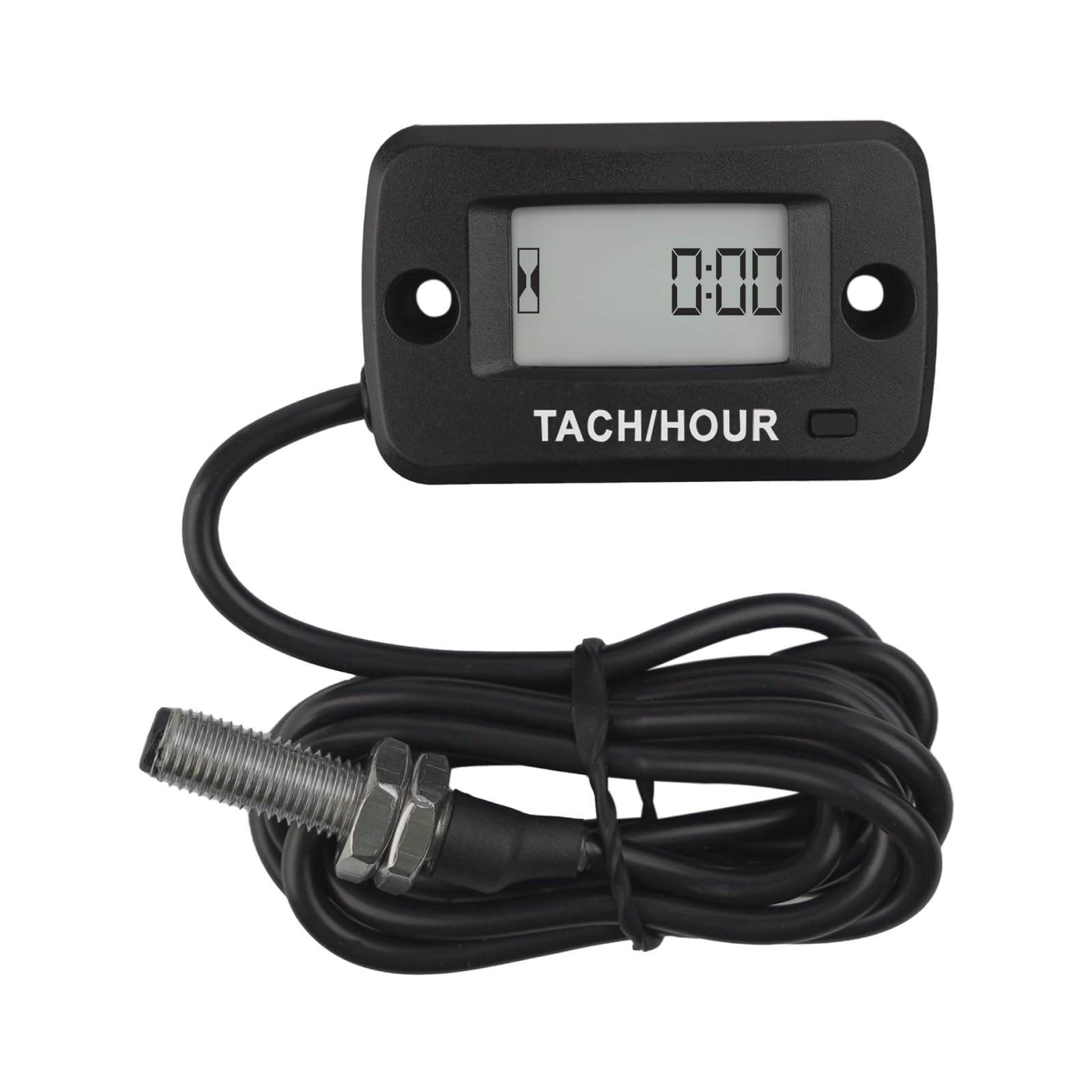 Rpm Gauge RQ-HM019C Digital Hour Meter Tachometer - Magnetic Induction ...