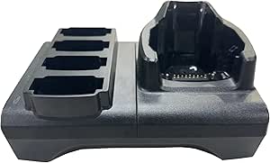 Amazon.com : Barcode Scanner Charging Station and 4-Slot Battery ...