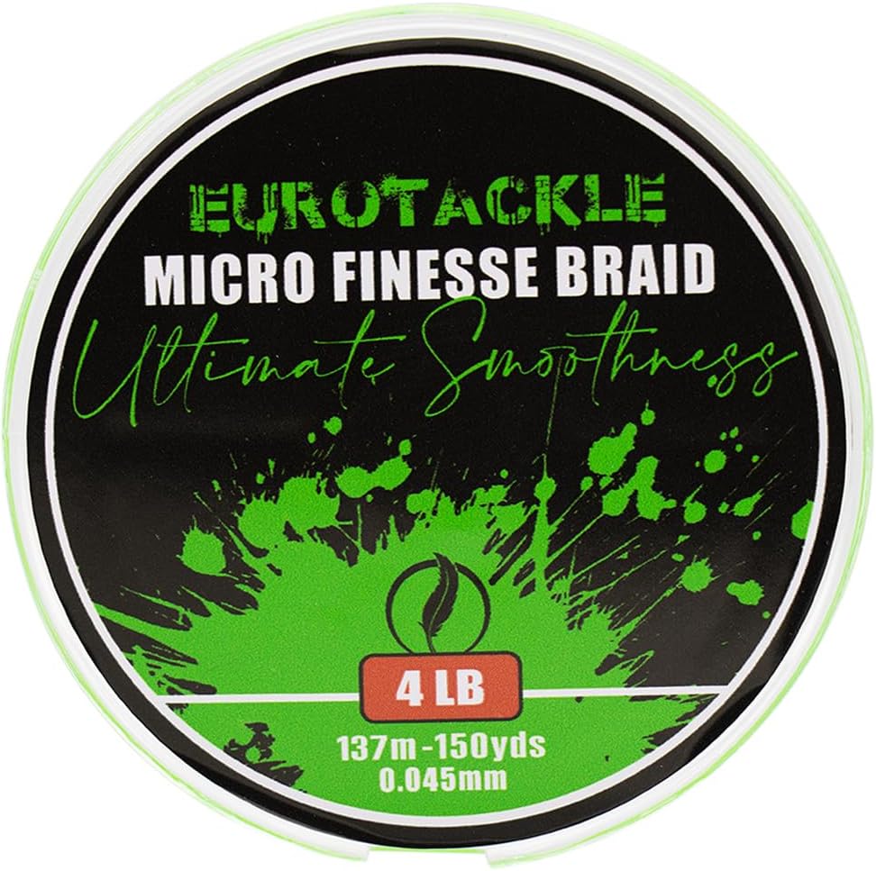 Amazon.com : Eurotackle Micro Finesse Ultimate Smoothness Braid Ultra ...