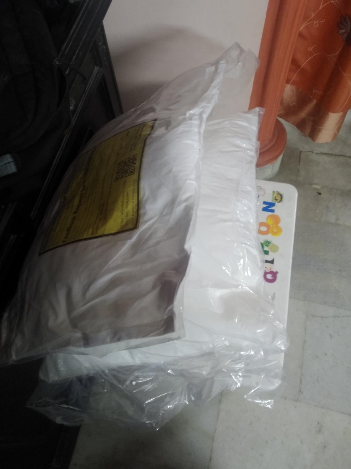 JDX Reliance Fiber Pillow (White, Standard) : Amazon.in: Home & Kitchen