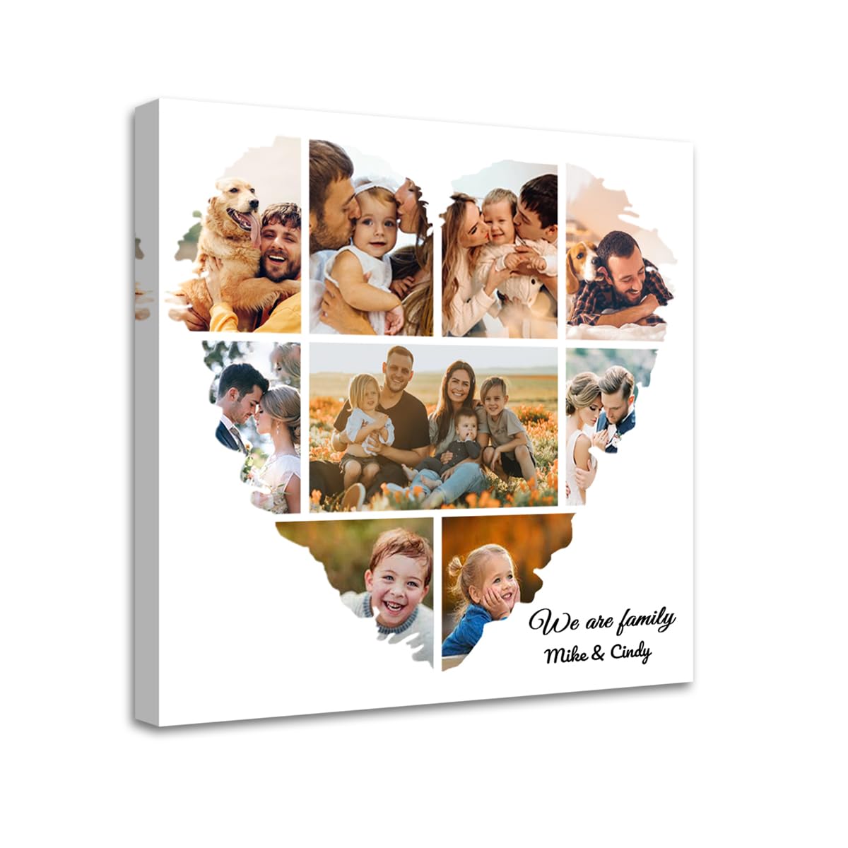 Amazon.com: LZIMU Collage Canvas Prints with Your Photos Custom Multi ...