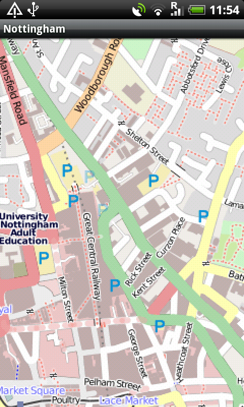 Nottingham Street Map:Amazon.co.uk:Appstore for Android