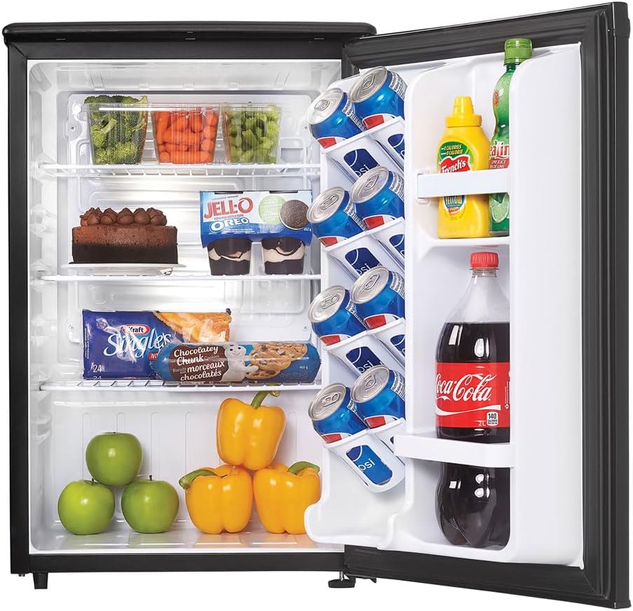 Danby 2.6 Cu.Ft. E-Star Rated Mini Fridge in Black Barbados | Ubuy