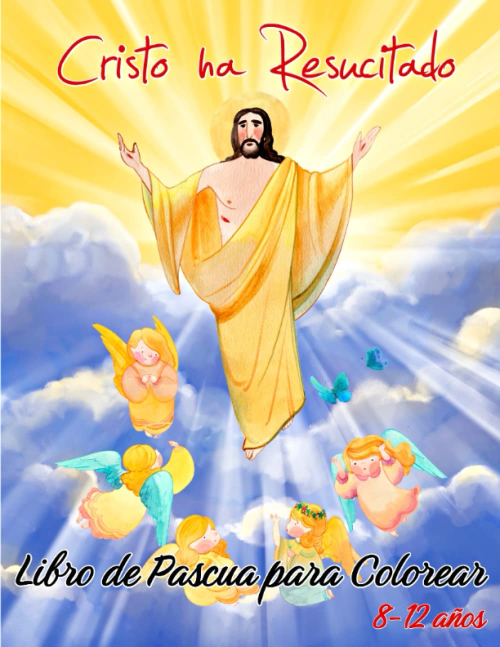 Libro De Pascua Para Colorear Para Ninos Cristo Ha Resucitado ...