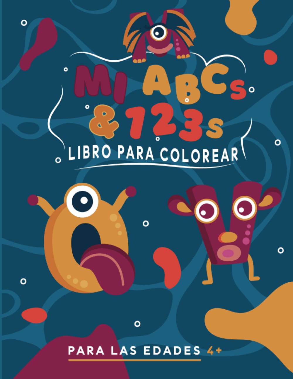 Mi Libro Para Colorear Abcs And 123s Para Ninos De | Desertcart Cyprus