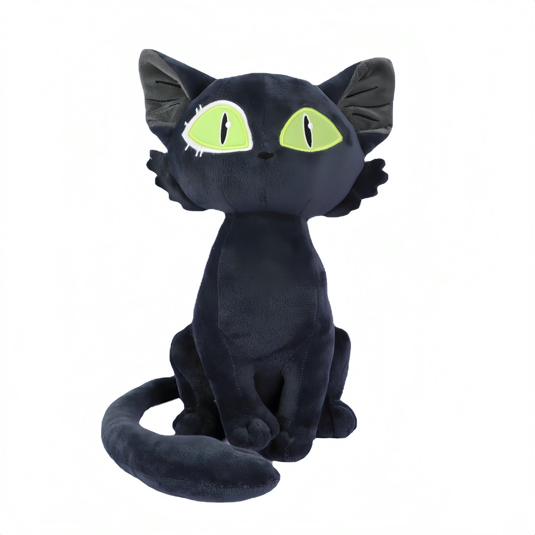 Amazon.com: Black Cat Plush - Cat Stuffed Animals - Japanese Anime ...