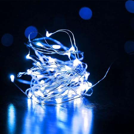 Amazon.com: Ariceleo Led Fairy Lights Battery Operated, 1 Pack Mini ...