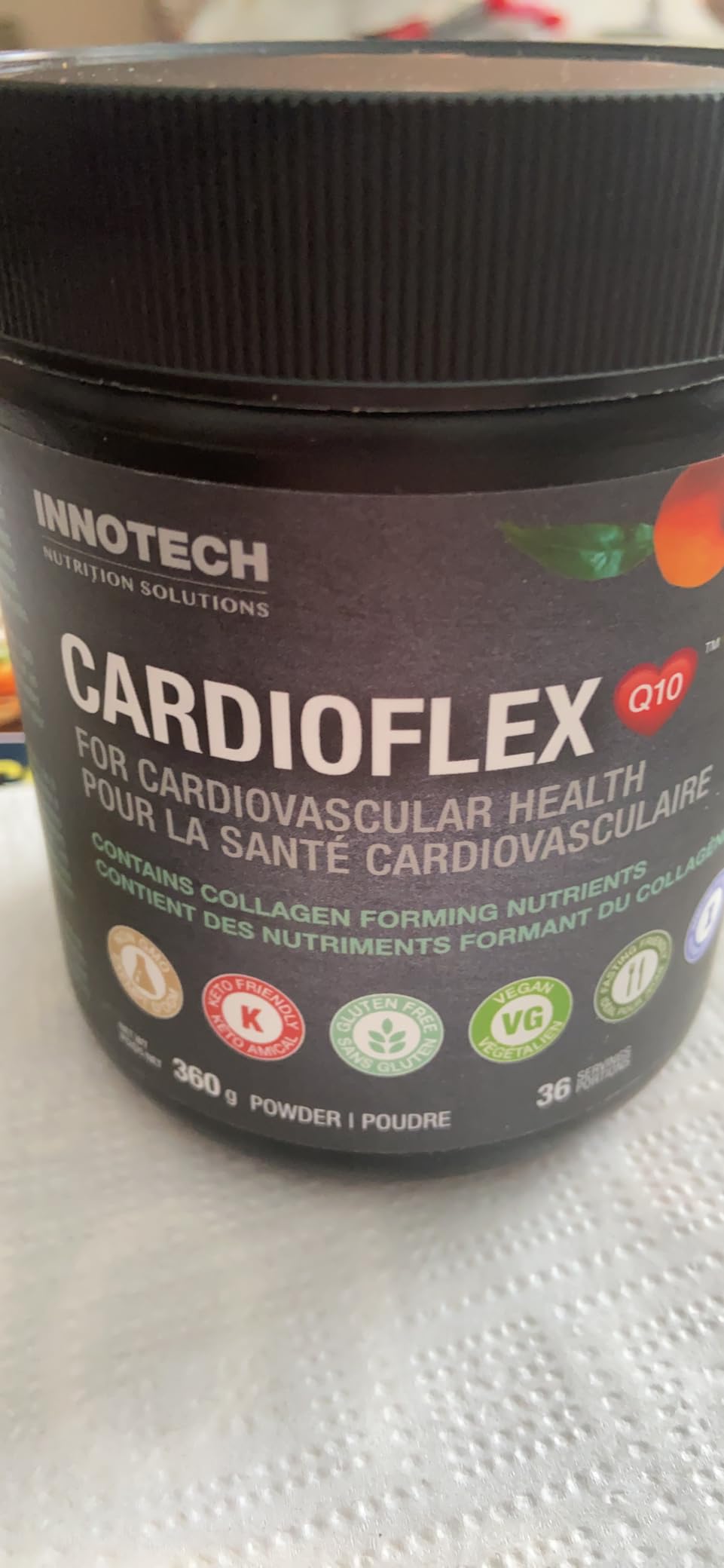 Innotech Nutrition CardioFlex q10 Orange - 360 g : Amazon.ca: Health ...