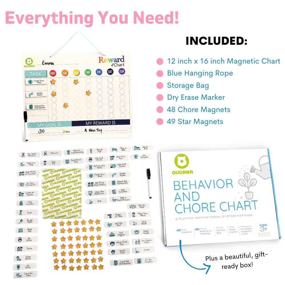 Snapklik.com : Magnetic Behavior Chore Chart For Kids At Home - Gift ...
