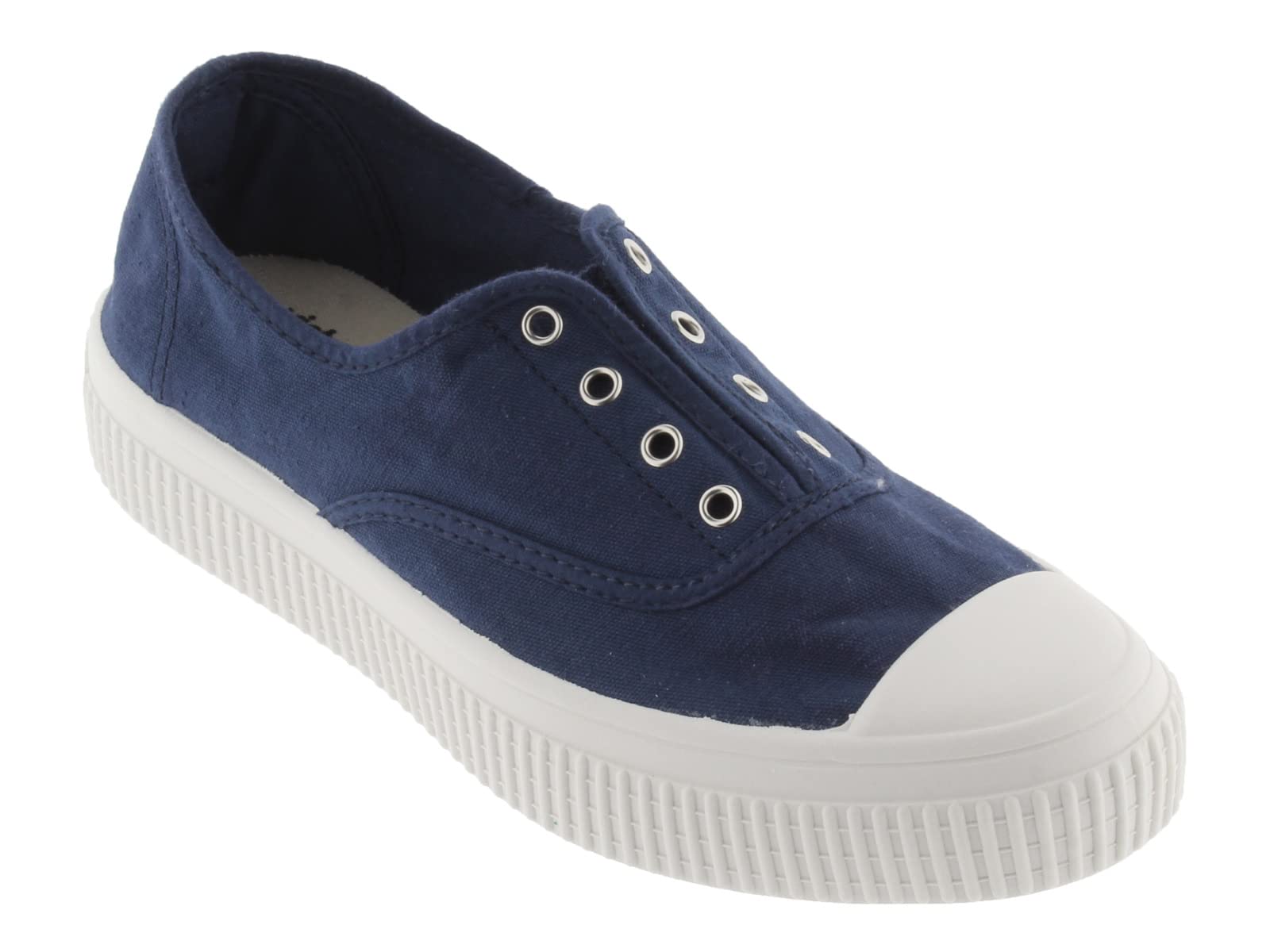 Snapklik.com : Victoria Womens 1915 Re-Edition Plimsolls Trainers Blue