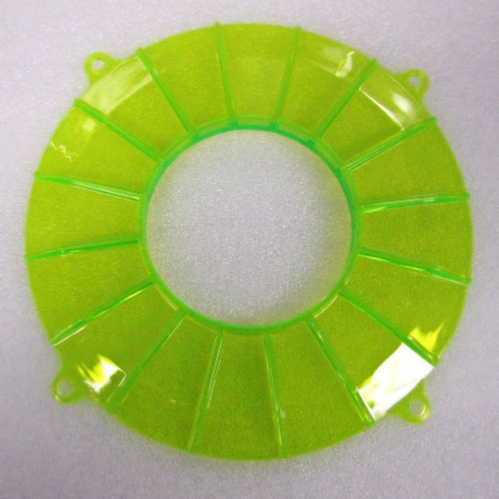 Amazon.com: FINNED ALTERNATOR BACKING PLATE, Yellow, Compatible with ...