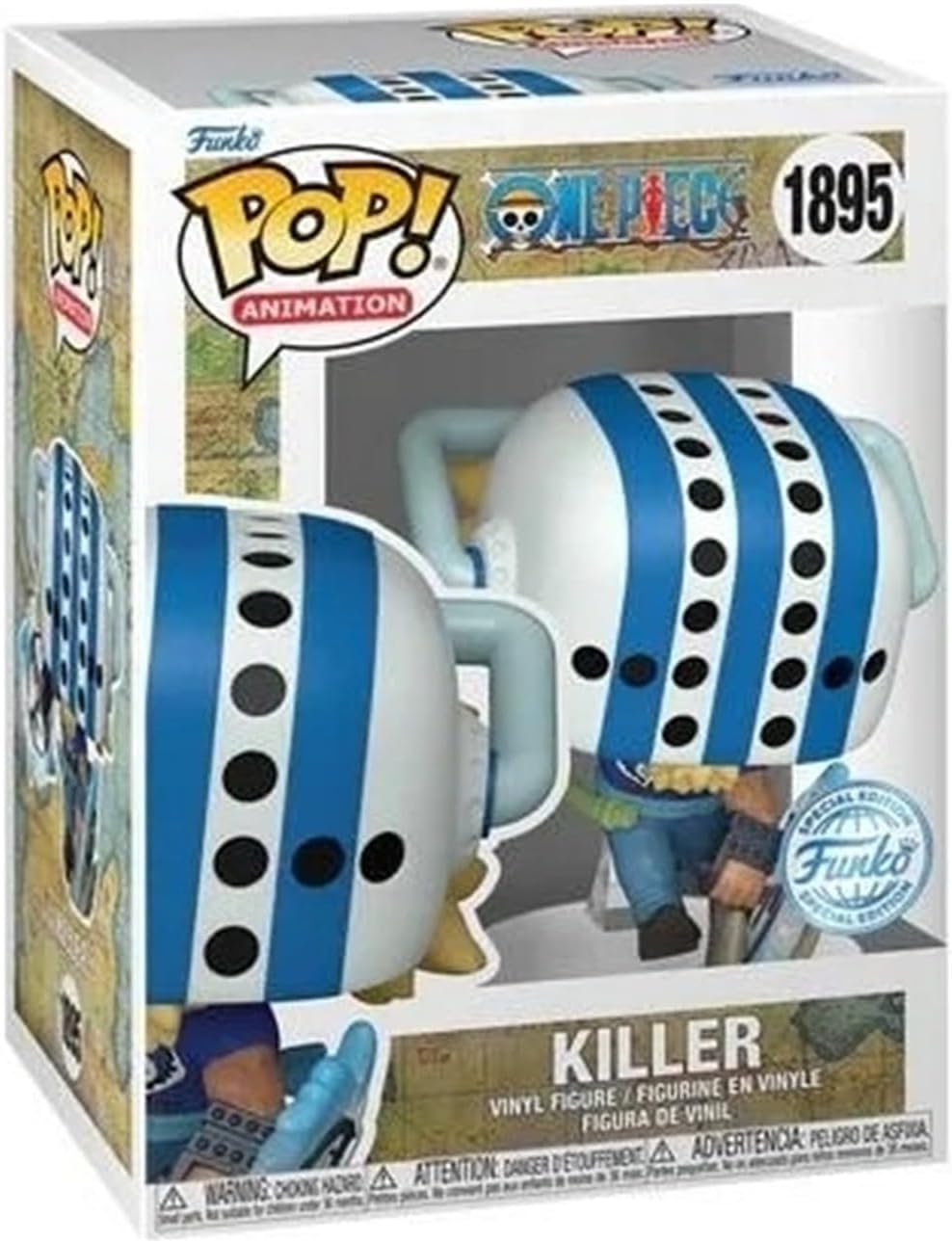 Amazon.com: Funko Pop Animation: One Piece - Killer - Amazon Exclusive ...