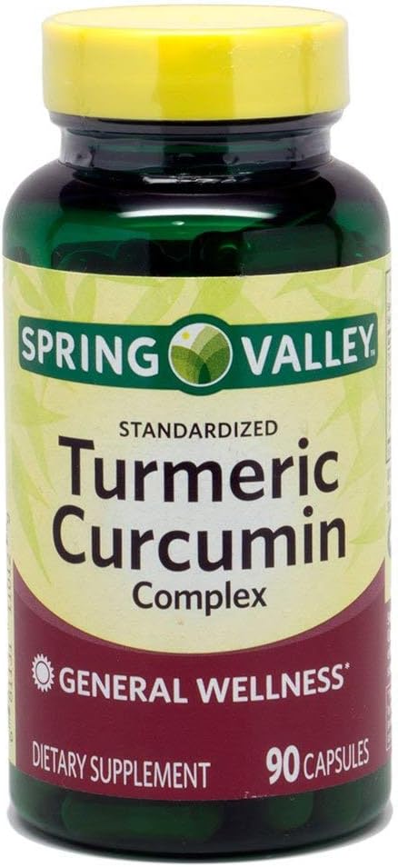 Amazon.com: Spring Valley Turmeric Supplement | Turmeric Curcumin ...