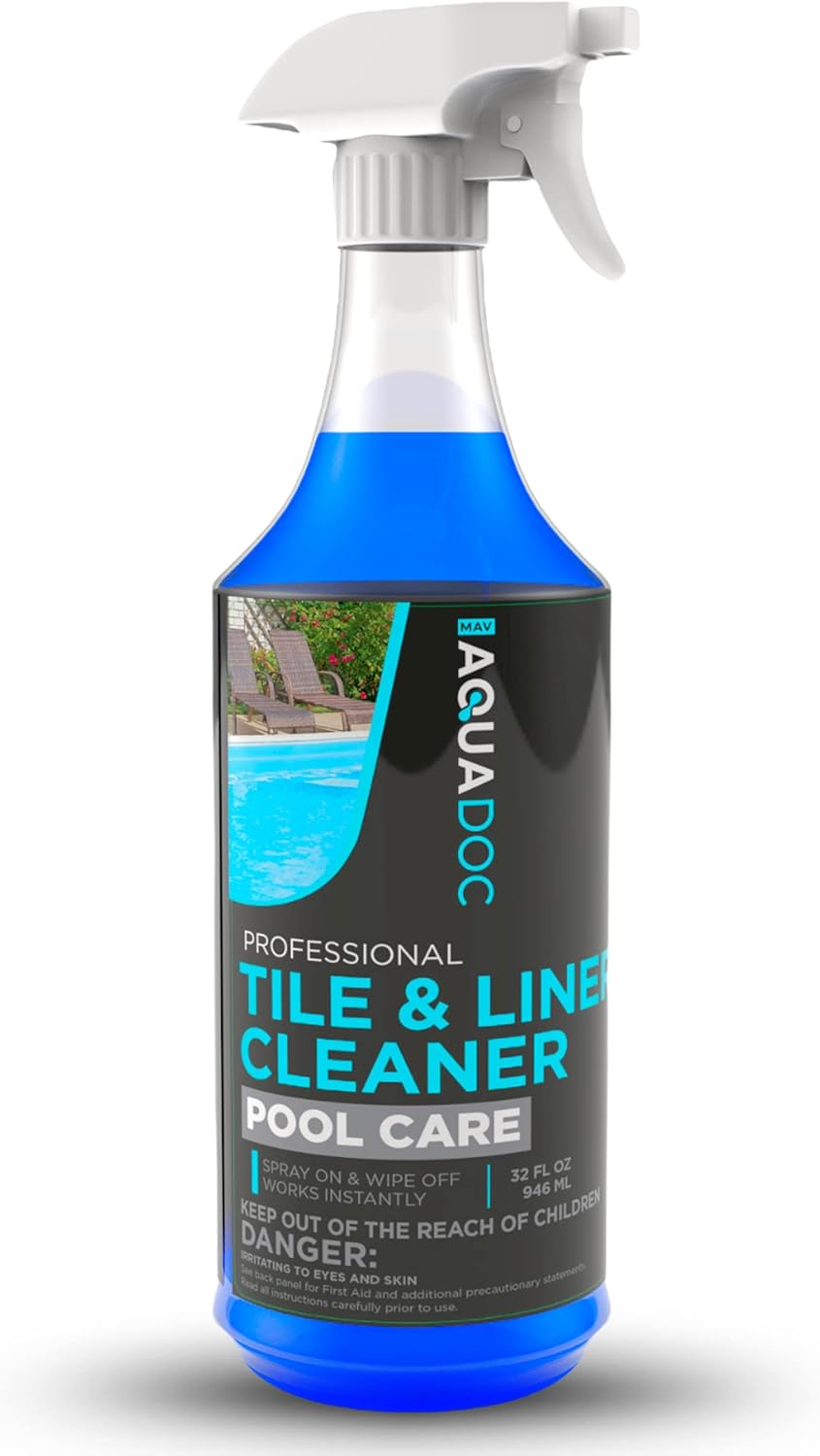 Amazon.com : Pool Tile Cleaner for Calcium Buildup & Pool Stain Remover ...