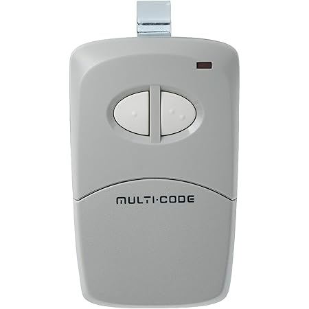 Multi-Code 4120 linear Garage Door Opener 2-Channel Transmitter 5 pcs ...