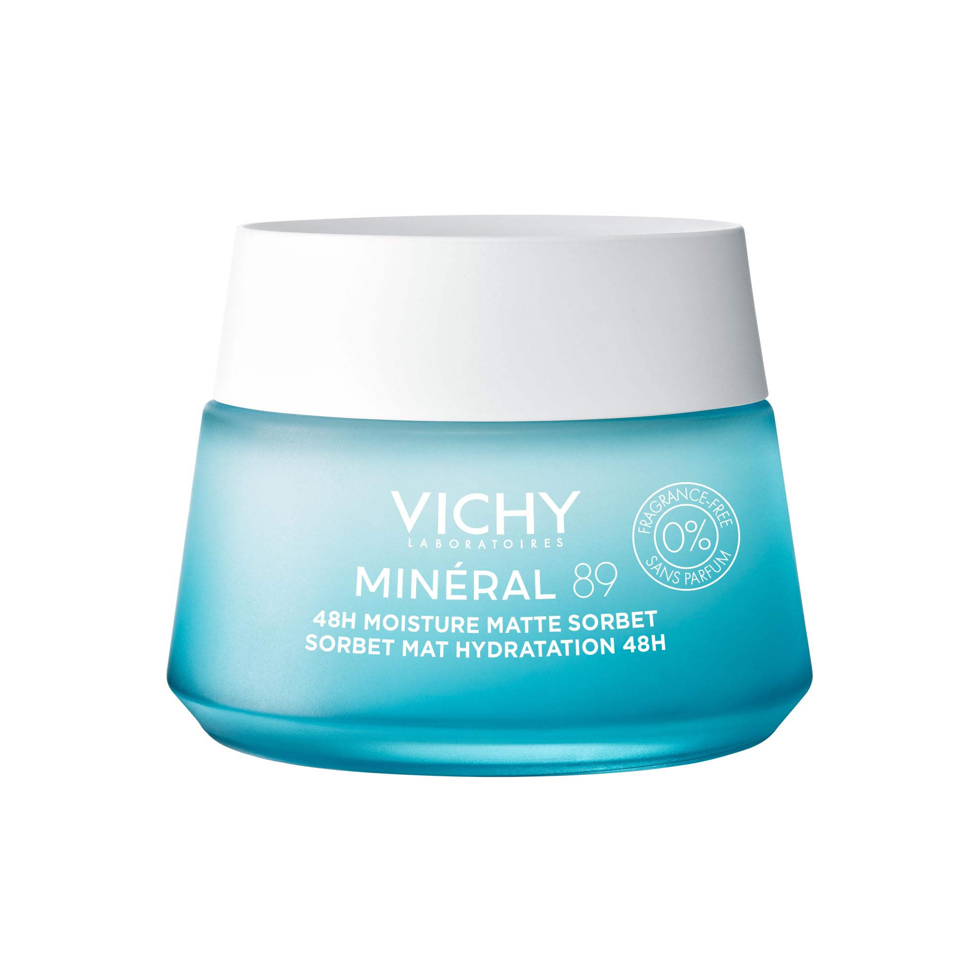 Vichy Moisturizing Face Cream, Mineral 89 48 Hour Moisture Matte Sorbet ...
