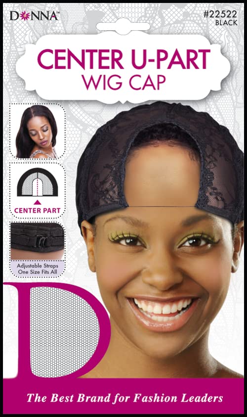 Amazon.com: DONNA U-PART Wig Cap Black Color 1pc, Weaving Cap Wig Caps ...
