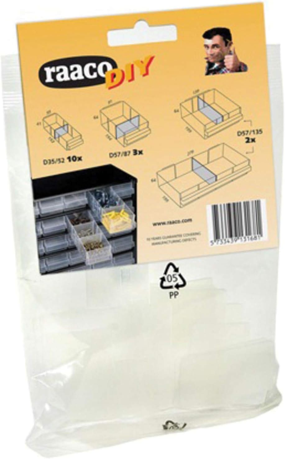 Raaco RAA131681 Parts Storage,Black : Amazon.co.uk: DIY & Tools