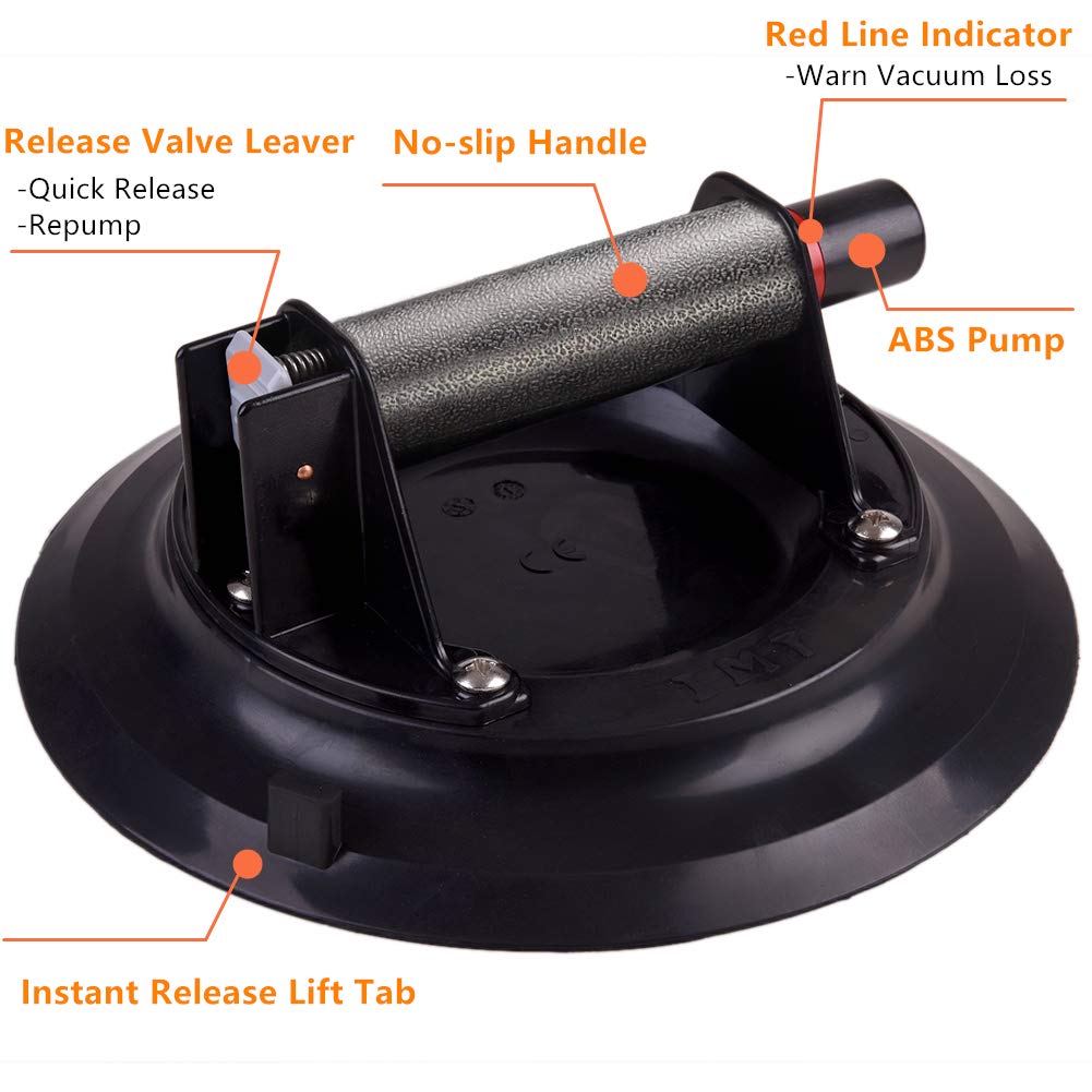 Snapklik.com : IMT 2 Pack 10" Glass Suction Cup
