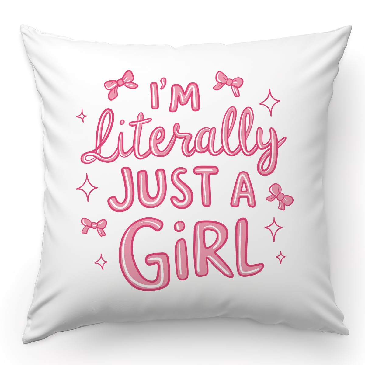 Amazon.com: Pink Decor for Bedroom Throw Pillow Covers, Throw Pillows ...