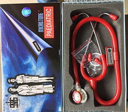 HI TECH MICRO-TONE PAEDIATRIC STETHOSCOPE ISO CERTIFIED. (RED) : Amazon ...
