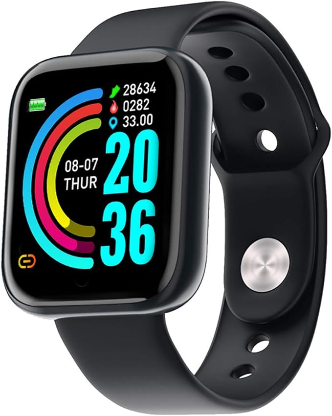 Amazon.com: 1.44" Touch Screen Fitness Watch with Heart Rate Sleep ...