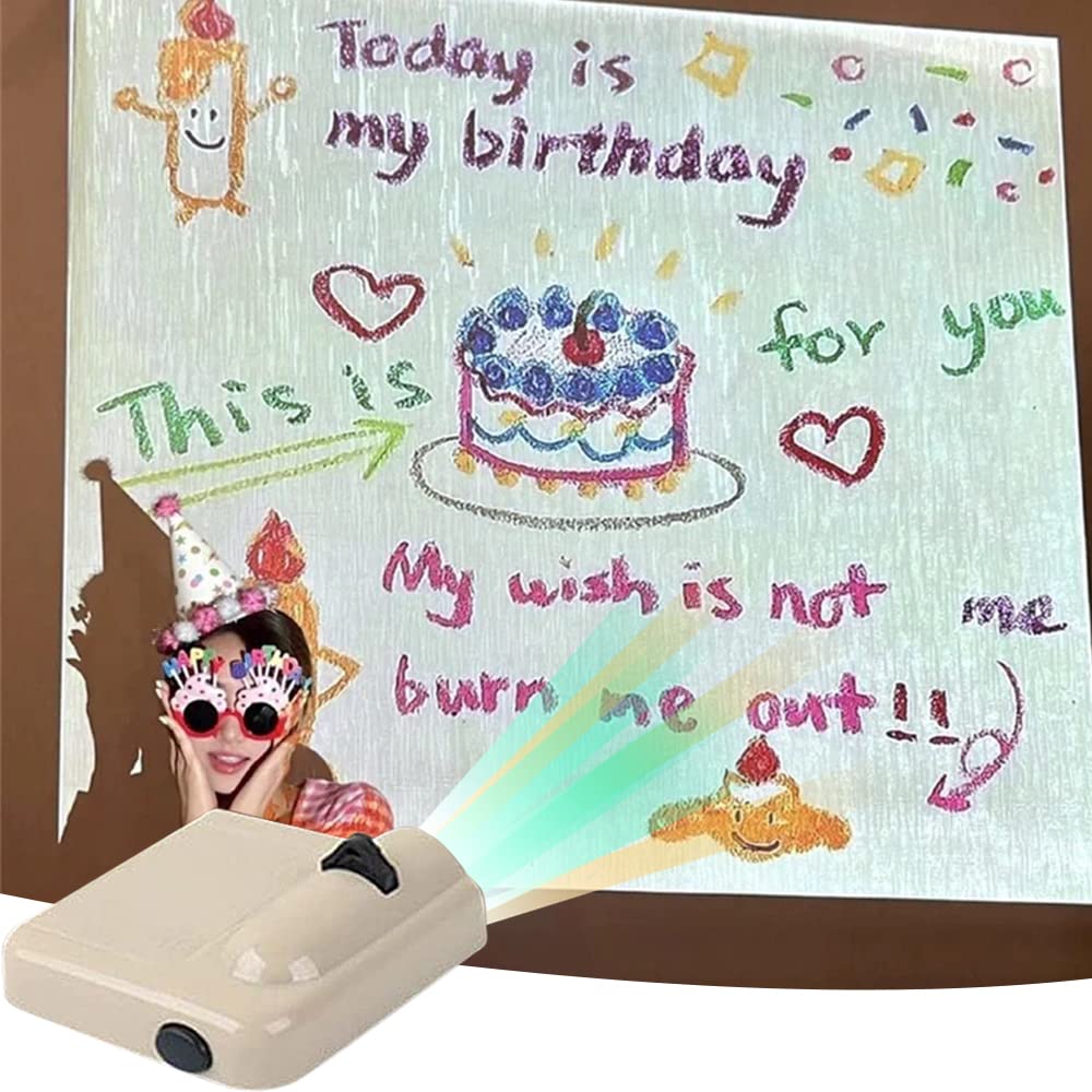 Party Banner Projector Happy Birthday Projector Light Birthday Party ...