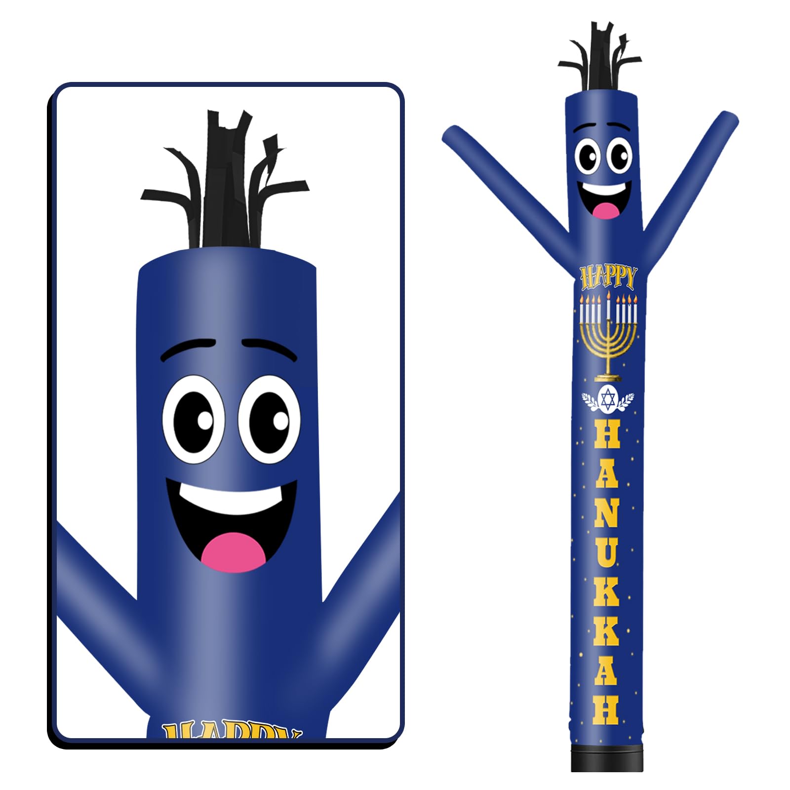 Amazon.com: GOODENY 6FT Tall Hanukkah Inflatable Tube Man (9''Diameter ...
