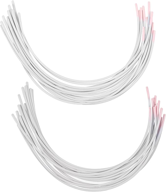 Amazon.com: 16 Pairs Carbon Steel Bra Wires, Bra Underwire Replacement ...