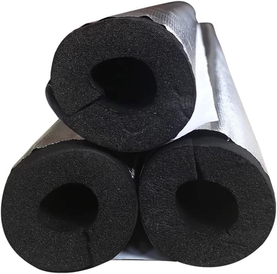 Amazon.co.jp: セルフシールパイプ断熱材、保温チューブ内径 22mm 27mm 34mm 43mm 48mm 60mm 76mm 89mm 108mm 120mm 配管 パイプ断熱 ...