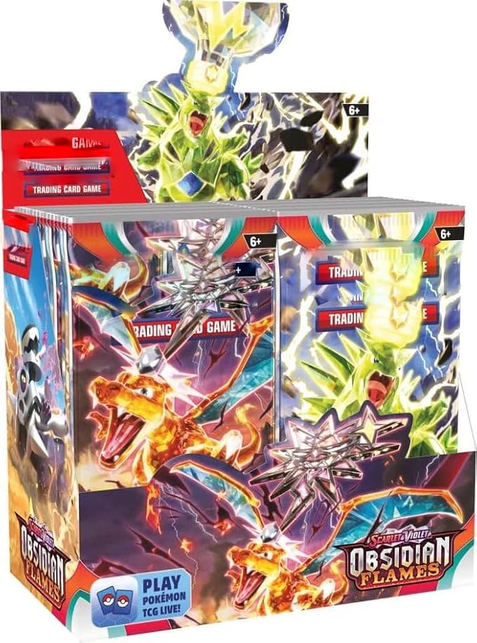 Pokemoon TCG 50-Card Bundle – 5 Packs of 10 Random Cards | Includes Rare, Holo, & Common Carrds ...